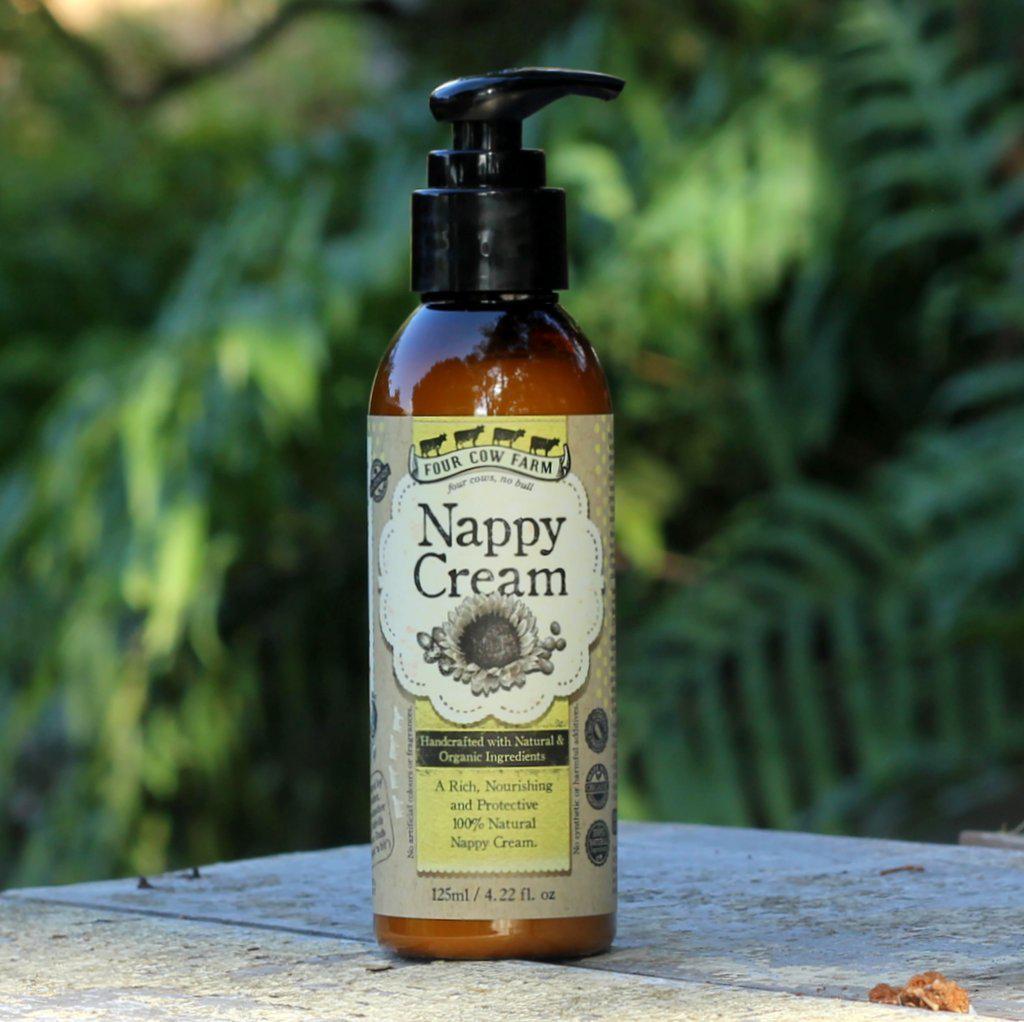 100% Natural Nappy Cream 125ml – Four Cow Farm Australia